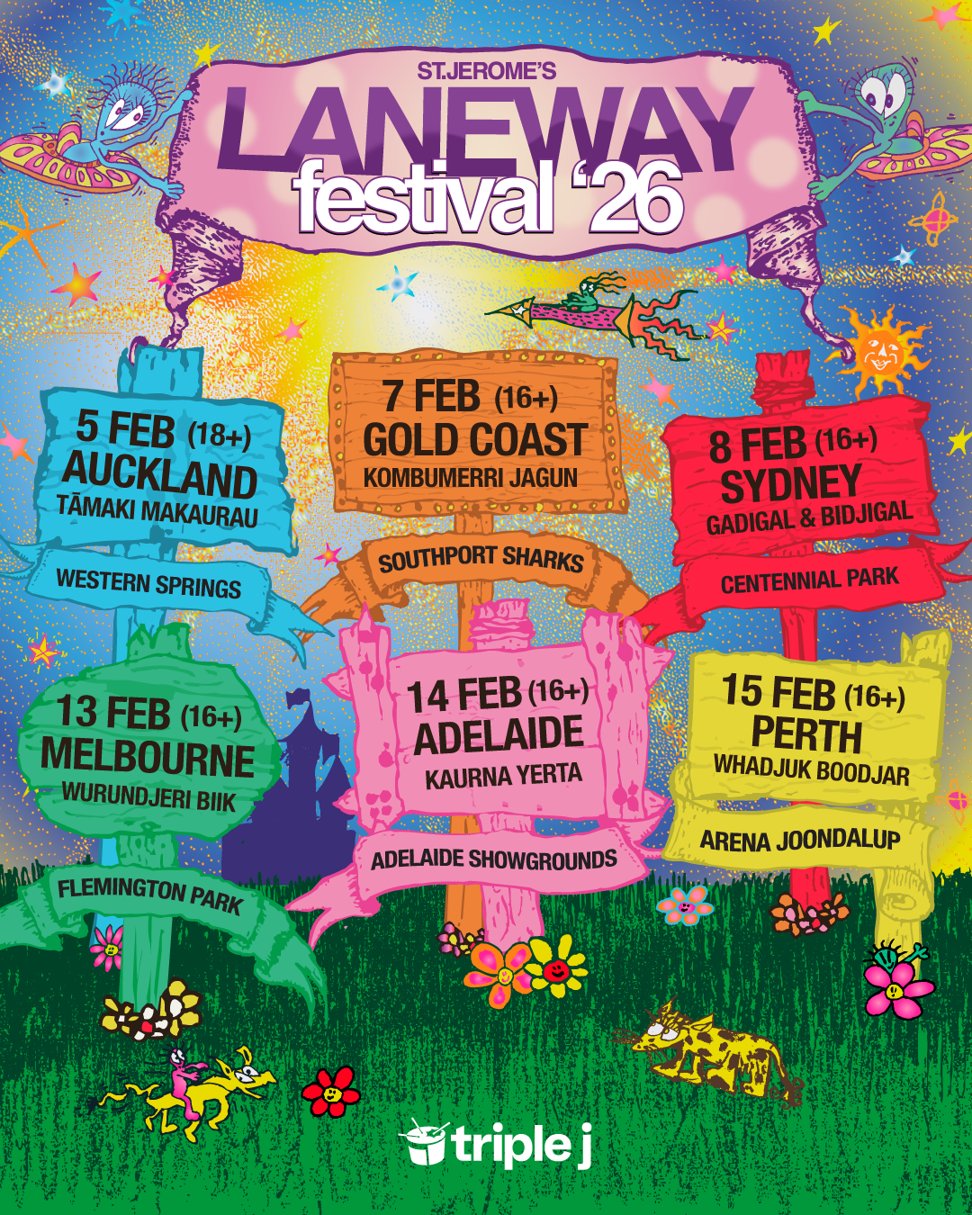 Southport Sharks | Laneway Festival 2026 | Gold Coast